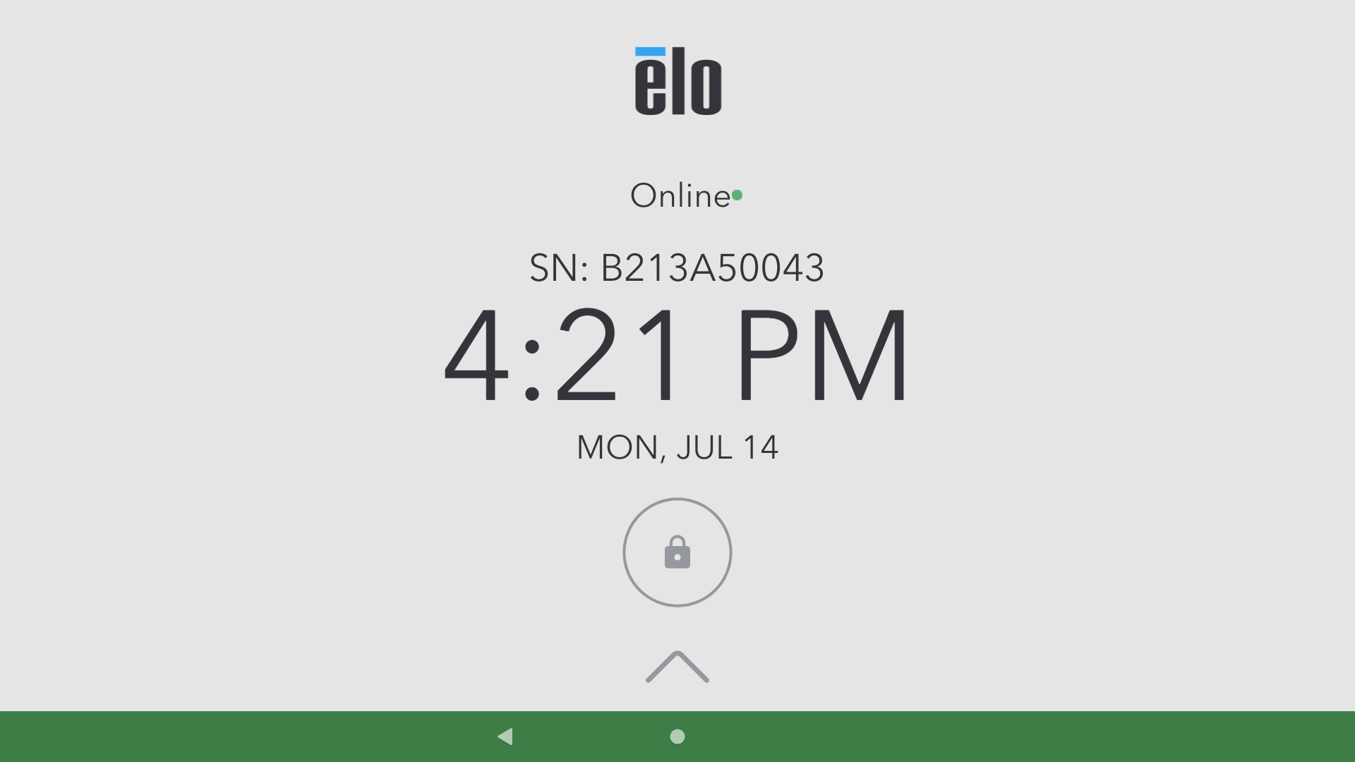 When in EloView Mode, how do you access the Android Settings on I ...