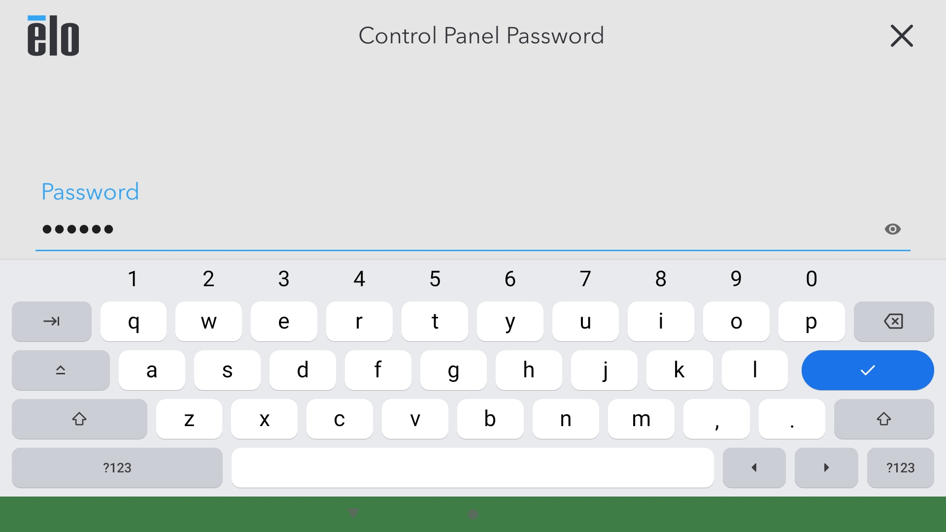 When in EloView Mode, how do you access the Android Settings on I-Series 4 devices? – Elo ...