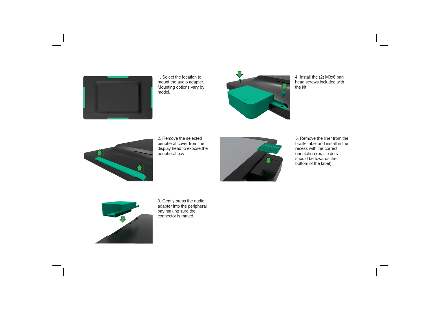 Where can I find a Quick Install Guide for the Elo Edge Connect™ Audio ...