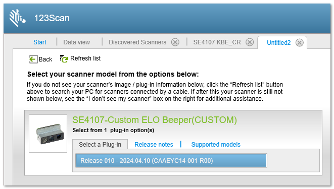 Where can I find an Elo/Zebra 2D Barcode Scanner Configuration Guide ...