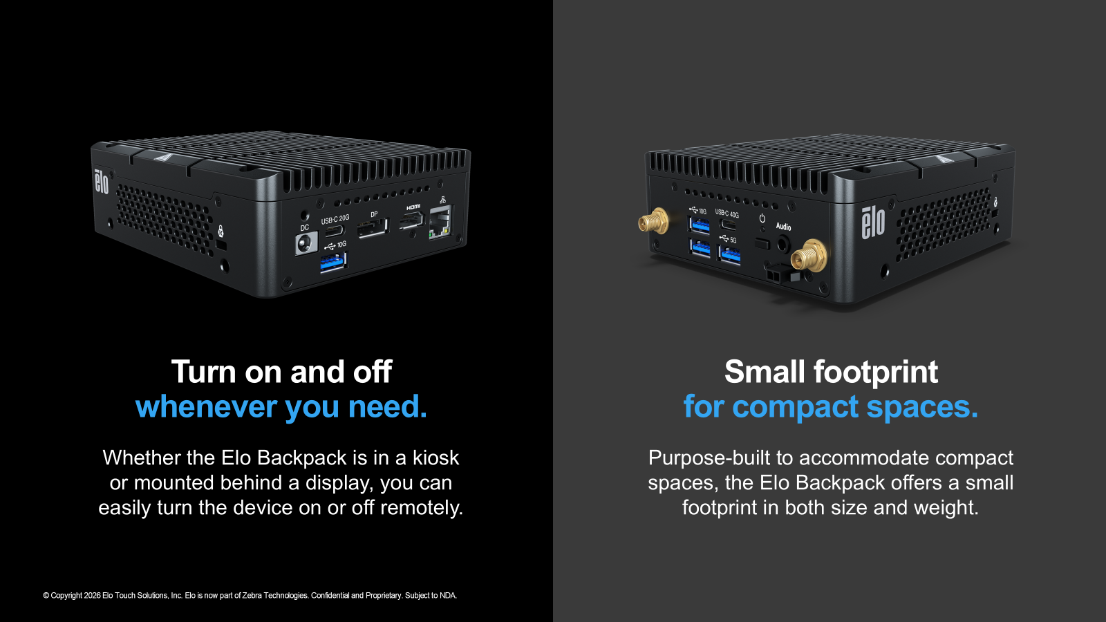 Elo Backpack with Intel Product Presentation – Elo - Technical Support