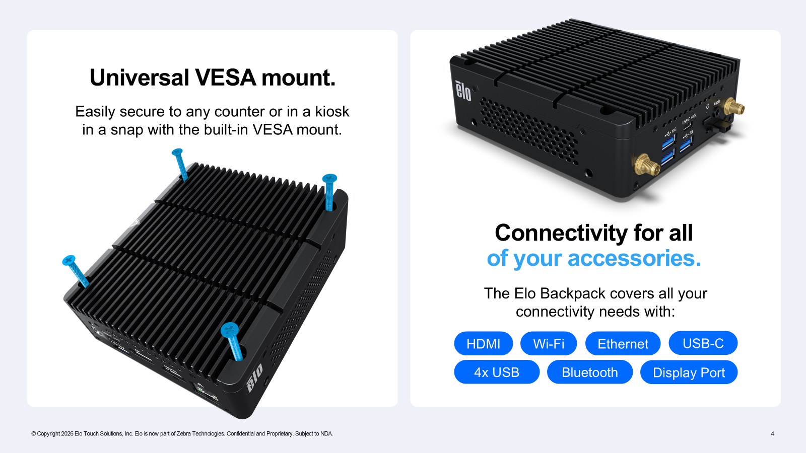 Elo Backpack with Intel Product Presentation – Elo - Technical Support